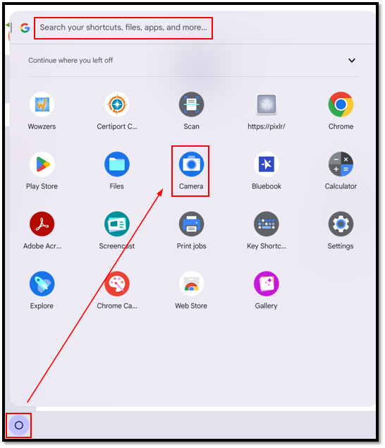 Submit a Chromebook Webcam Video in Canvas – GCA Student & Family Help ...