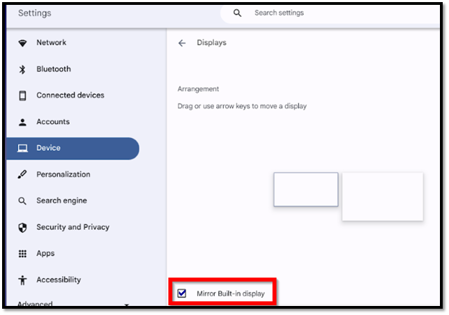 Duplicating a Screen and Audio Settings & Connecting a Large Monitor to ...