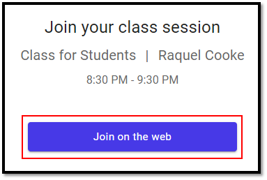 Join Class in Any Course – GCA Student & Family Help Center