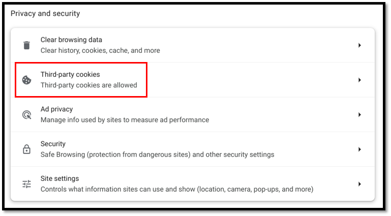 Enable Third-Party Cookies – GCA Student & Family Help Center
