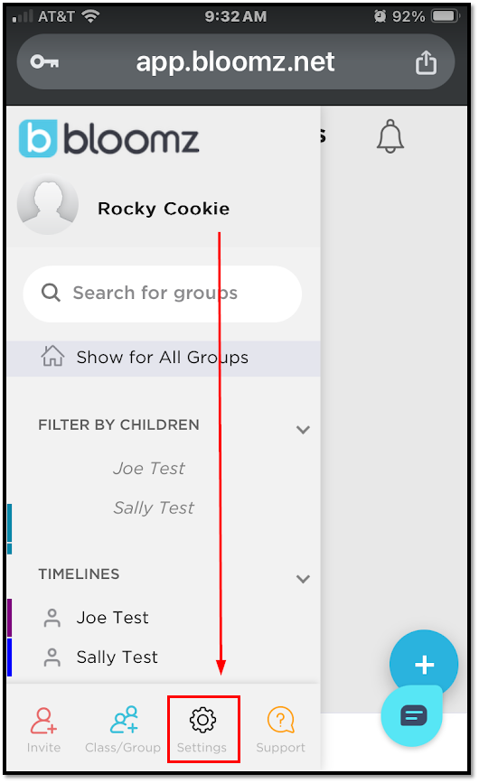 Bloomz in a Browser: Notifications and Language Preferences – GCA Student & Family Help Center