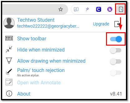 Using the Annotate Tools – GCA Student & Family Help Center