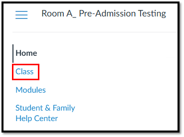 Pre-Admission Testing in Canvas – GCA Student & Family Help Center