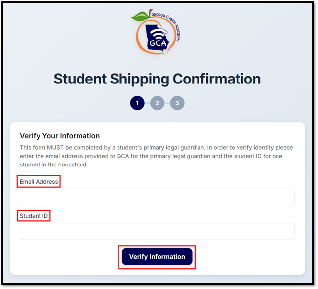 How to Schedule a Shipment for New Equipment – GCA Student & Family ...
