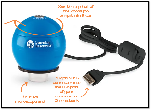 Zoomy Microscope Hardware – GCA Student & Family Help Center