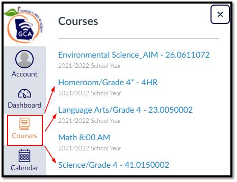 Showing Your Navigation Links in Canvas Courses – GCA Student & Family ...
