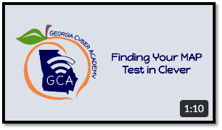 Finding the MAP NWEA Growth Test in Clever – GCA Student & Family Help ...
